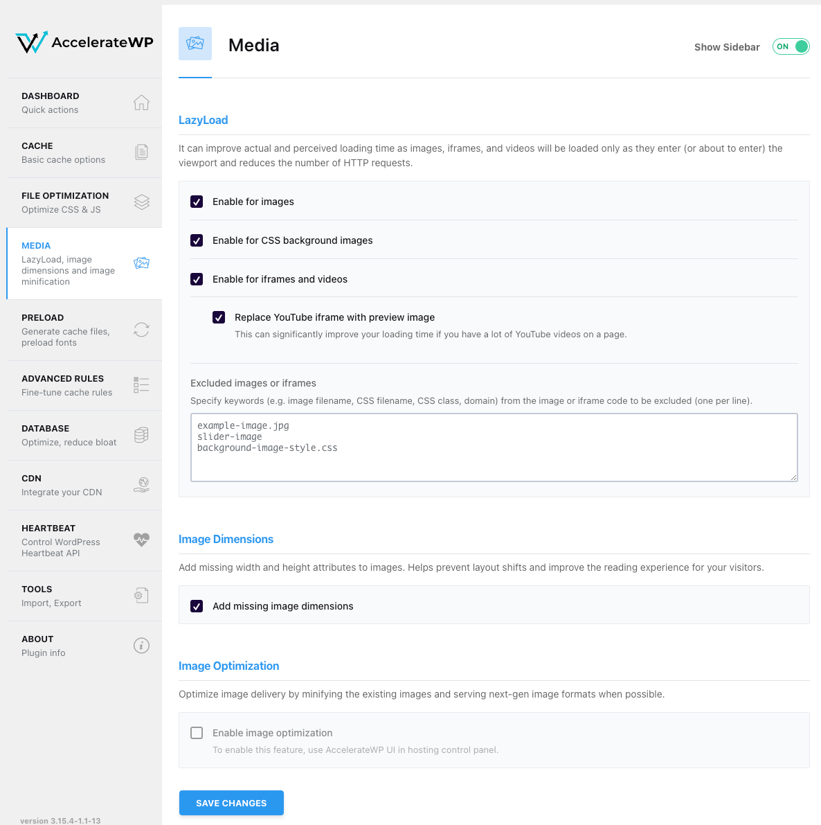 AccelerateWP optimizes your WordPress site